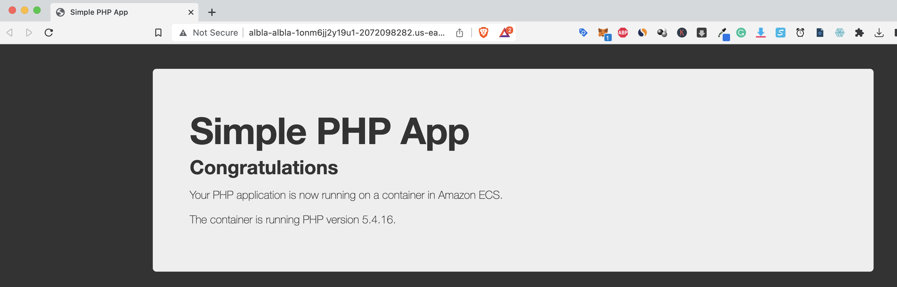 How to use AWS Lambda with Application Load Balancer