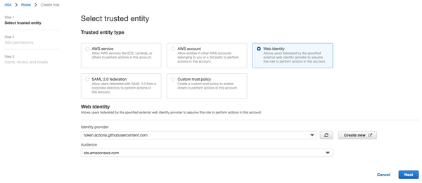 Step by Step guide to use Github OIDC (with screenshots)